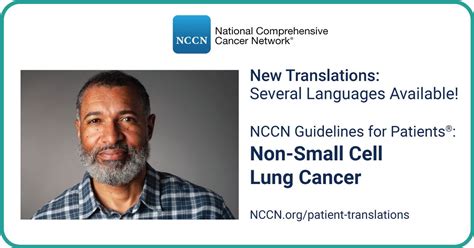 View New Translations Of Nccn Guidelines For Patients® For Non Small Cell Lung Cancer Access