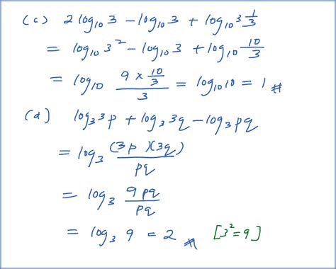 421b Example 2 Laws Of Logarithms Spm Additional Mathematics