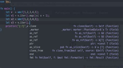 racer autocomplete does not show everything · issue 129 · racer rust