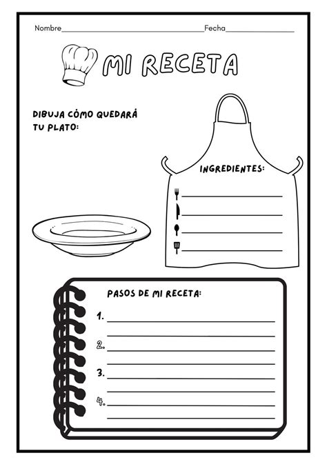Ficha De Preparamos Recetas Para Segundo De Primaria Lee La Receta De Porn Sex Picture