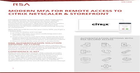 Pdf Modern Multi Factor Authentication For Remote Access To
