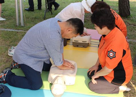 이천소방서 햇사레 장호원 복숭아 축제 소방안전체험장 운영 이천뉴스