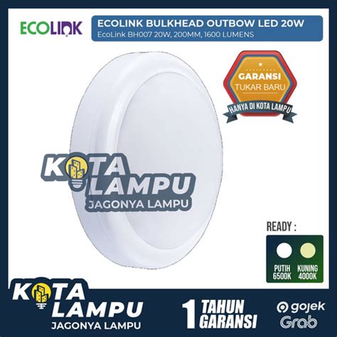 Jual Lampu LED Bulkhead Ecolink Watt W Watt W Kuning K Kota Bandung KOTA