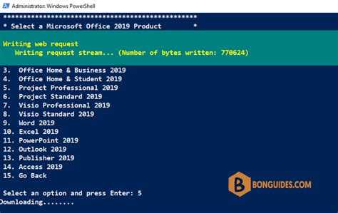 How To Download And Install Project 2019 Using Powershell