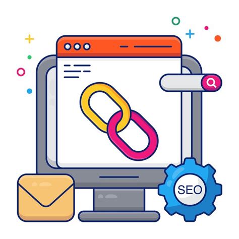 Premium Vector An Icon Design Of Linked Website