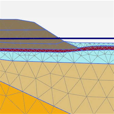 A Simplified Cross Section Used In The Finite Element Fe Analysis