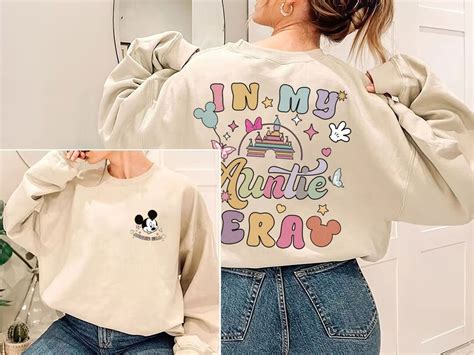 In My Auntie Era Sweatshirt Auntie Sweatshirt Castle Balloon Shirt