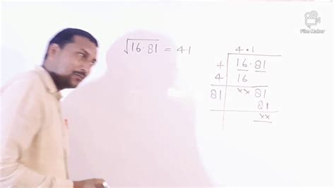 Square Root Of Decimal Numbers Youtube