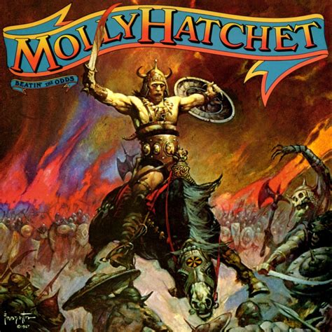 Molly Hatchet Beatin The Odds Banner Huge 4x4 Ft Fabric Poster Tapestry