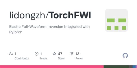 Github Lidongzhtorchfwi Elastic Full Waveform Inversion Integrated