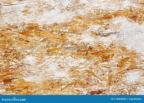 White Painted Oriented Strand Board OSB Wooden Background Stock Photo Image Of Plate Closeup