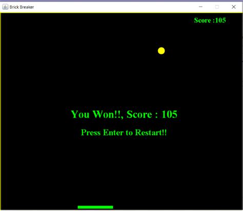 Github Athena1601brickbreakergame