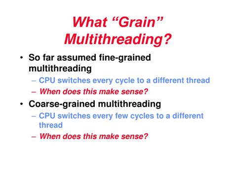 Ppt Cs 162 Computer Architecture Lecture 10 Multithreading Powerpoint Presentation Id313812