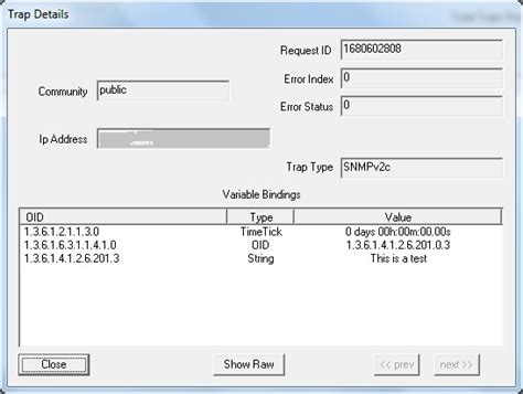 Snmp Anything Wrong With This Trap Message Stack Overflow