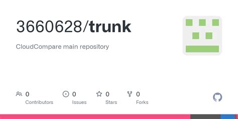 GitHub Trunk CloudCompare Main Repository