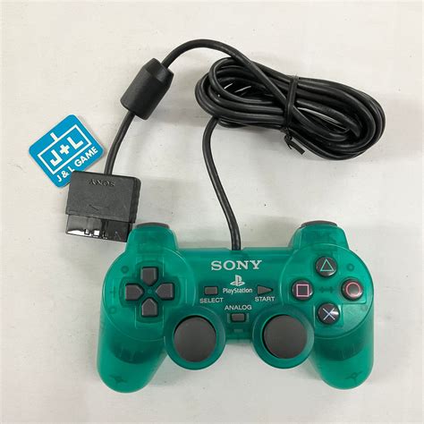 Sony Dualshock 2 Controller Clear Green Ps2 Playstation 2 [pre O Jandl Game