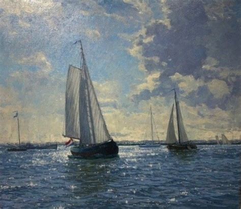 Hennie De Korte 1941 Zeilen Op De Friese Meren Catawiki