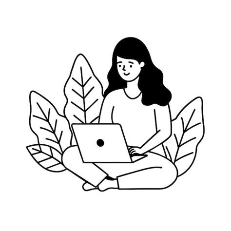 교육 개념 라인아트 일러스트레이션 프리미엄 벡터