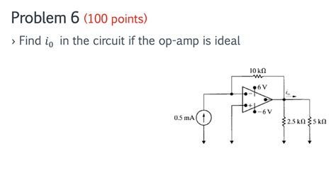 Solved Problem Non Inverting Amplifier Points Chegg