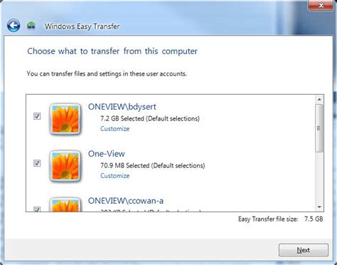 Using Windows Easy Transfer Tips Net