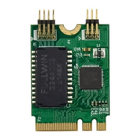 การ์ดเครือข่าย Mini Pcie M 2 A E Rtl8111f การ์ด Gigabit Ethernet พอร์ต Rj45 Ethernet การ์ด
