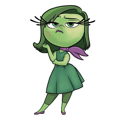 How To Draw Disgust From Inside Out 2 Step By Step Guide Cute