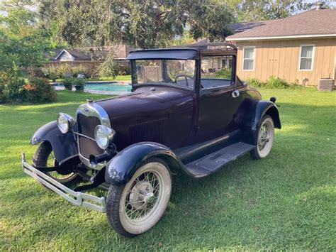 1929 Ford Model A 1929 Ford Model A Sports Couperestored For Sale