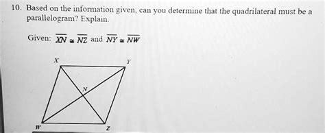 Solved Can You Please Help Me With This Problem 10 Based On The Information Given Can You