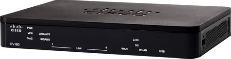 Amazon Com Cisco RV160 VPN Router With 4 Gigabit Ethernet GbE Wired Ports Limited Lifetime