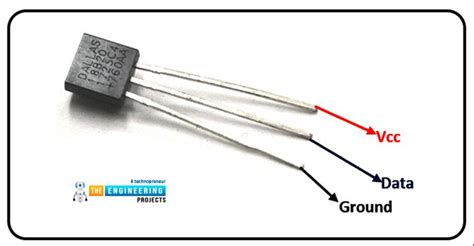 Interface Ds18b20 With Raspberry Pi 4 The Engineering Projects