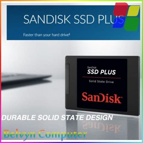 Promo SanDisk SSD Plus 1TB SATA 2 5 Inch HDD Hardisk Internal PC Laptop Jakarta Barat Belvyn