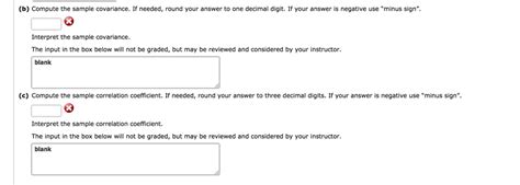 Solved Five Observations Taken For Two Variables Follow Xi 6
