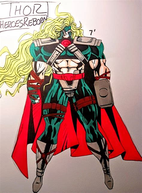 Thor Heroes Reborn Redesign By Oni18064 On Deviantart