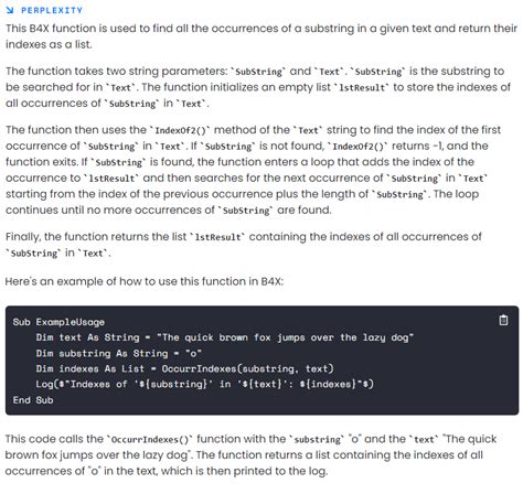 B4x Occurrences B4x Programming Forum
