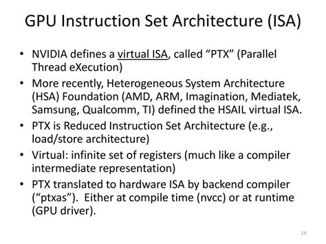 Gpu Computing Architecture Ppt Download