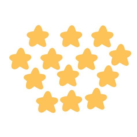 Yellow Star Rating 28291551 Png