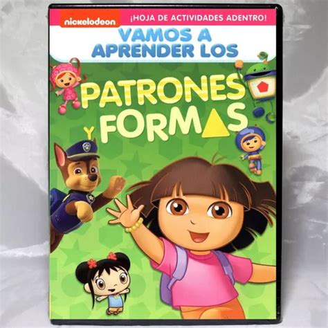 Nickelodeon Vamos A Aprender Los Patrones Y Formas Dvd Mercadolibre