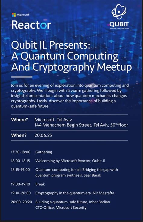 Quantum Quantumcomputing Quantumtechnology Cybersecurity Dror Pezo