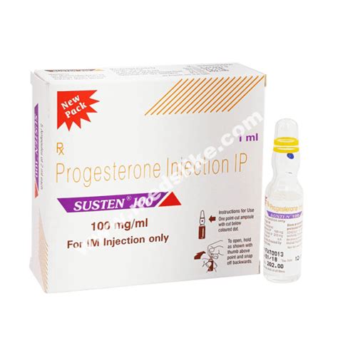 Susten 100 Injection Progesterone Progesterone Function Medslike