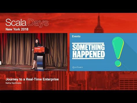 Scala Days Talk Journey To A Real Time Enterprise From Scala Days Conferences Class Central