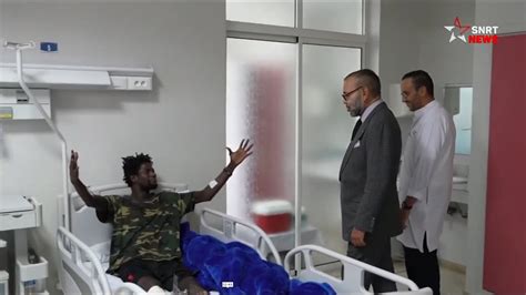 زلزال الحوز صاحب الجلالة الملك محمد السادس يتفقد المصابين ويتبرع بالدم