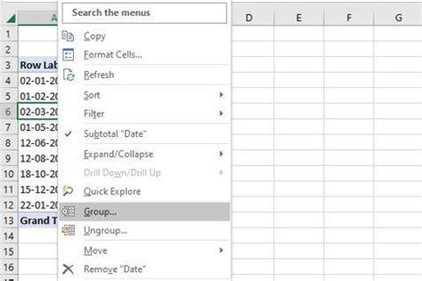 How To Prevent Grouped Dates In Excel Pivot Table GeeksforGeeks