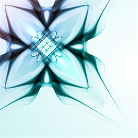 추상적인 파란 파동 배경 프리미엄 벡터