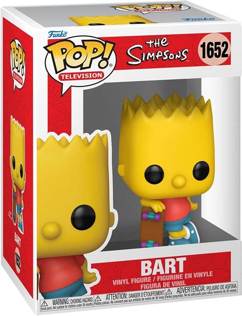 Funko Pop Tv Simpsons Bart Simpson The Simpsons Collectable