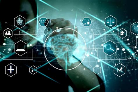 Business Technology Iot Internet Of Things Software Development Concept Business Man Working