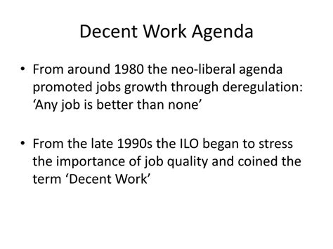 PPT The ILO Decent Work Indicators PowerPoint Presentation Free Download ID 8785983