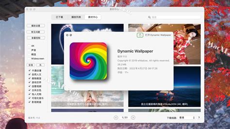 苹果mac动态桌面dynamic Wallpaper For Mac 哔哩哔哩