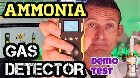 Best Ammonia Detector Nh3 Gas Sensor Youtube