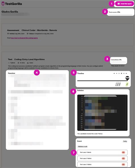 Interpreting A Coding Test Report TestGorilla Help Center