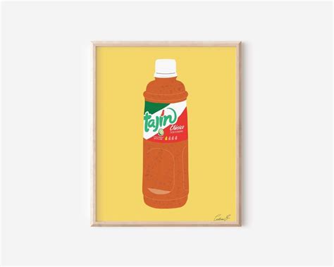 Tajin Art Print Latina Latino Wall Art Tajin Seasoning Art